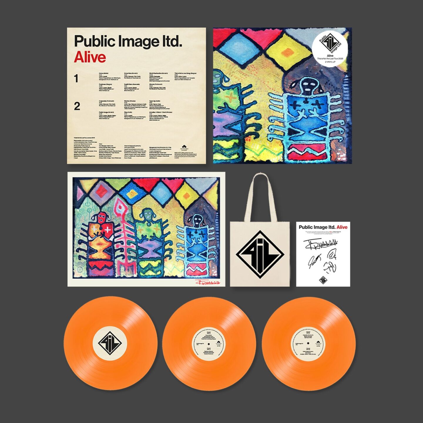 Alive - live album - pre-order now - PiL Official